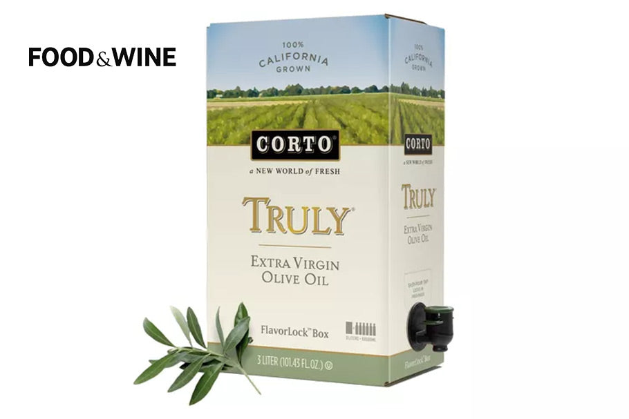 Food & Wine Chef’s Pick: Corto Truly Extra Virgin Olive Oil – Corto ...