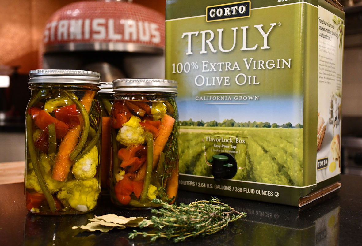 Olive Oil Cured Vegetables – Corto Olive Oil